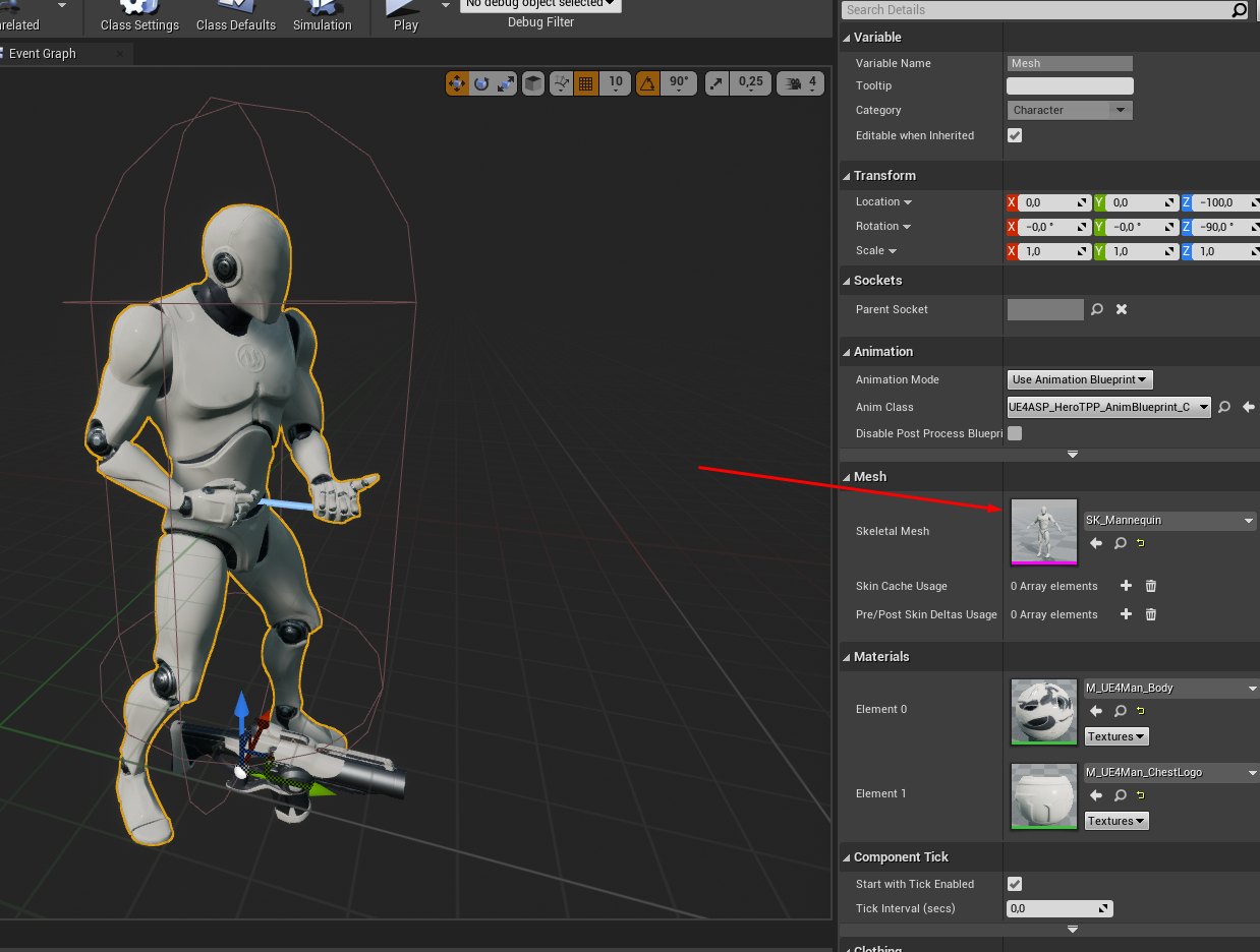 Multiplayer Series UE4 [3] – Character – Level Paradox