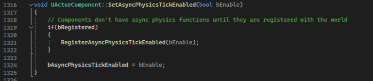 How To Use Async Physics Tick Unreal Engine 54 C And Blueprint Level Paradox 5081
