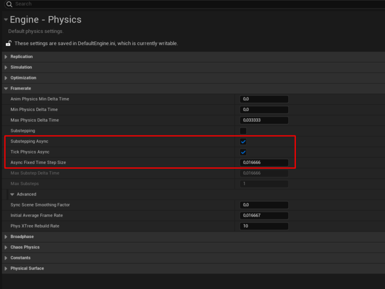 How To Use Async Physics Tick Unreal Engine 54 C And Blueprint Level Paradox 2115
